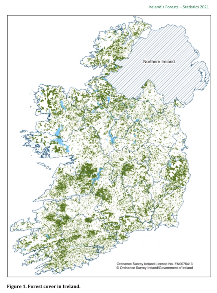 Forest Statistics Ireland 2021 – Useful Data for Irish River ...