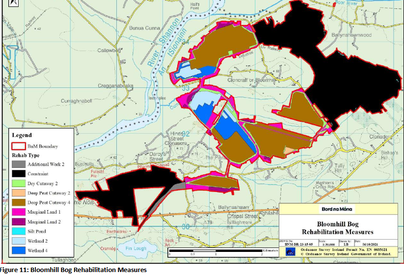 Bloomhill Bog, Co. Offaly and Co. Westmeath: Cutaway Bog ...