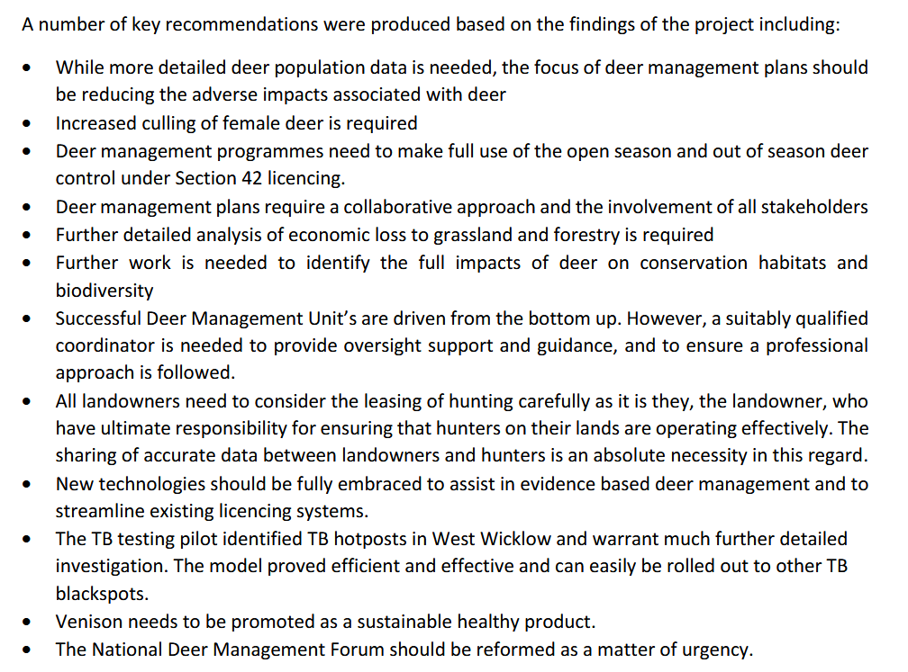 Wicklow Deer Management Project (2019 – 2022) – Useful Data for Irish ...