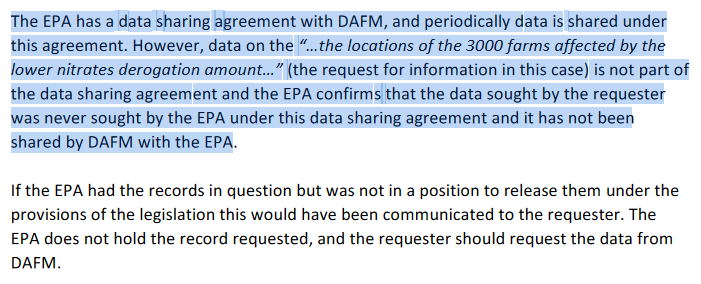 AIE Request: EPA map of derogation farms – Useful Data for Irish River ...