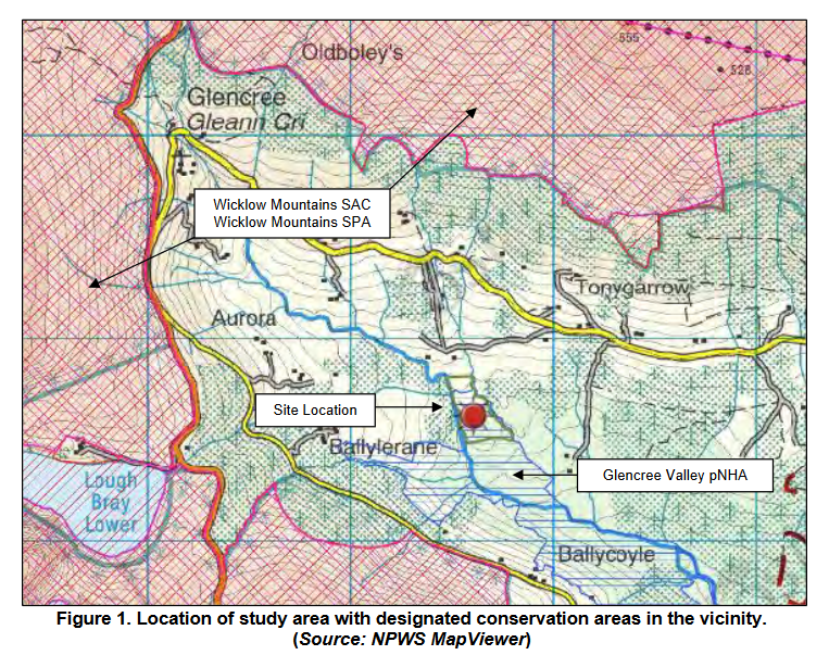OLD BOLEYS GLENCREE, Co WICKLOW – BASELINE ECOLOGICAL ASSESSMENT ...