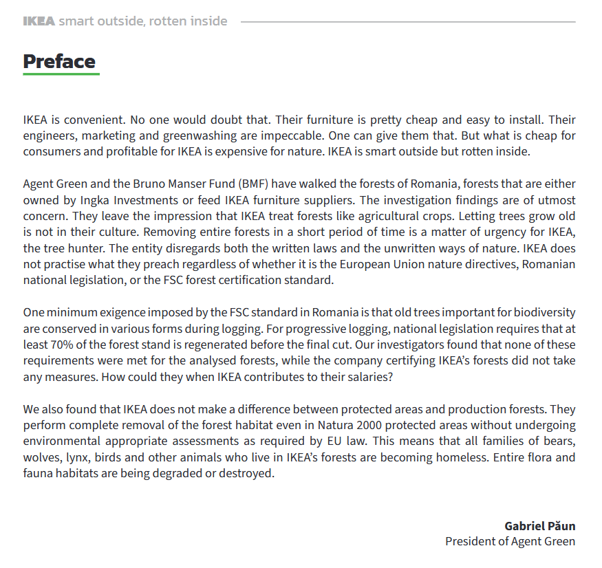 IKEA smart outside, rotten inside – Useful Data for Irish River ...