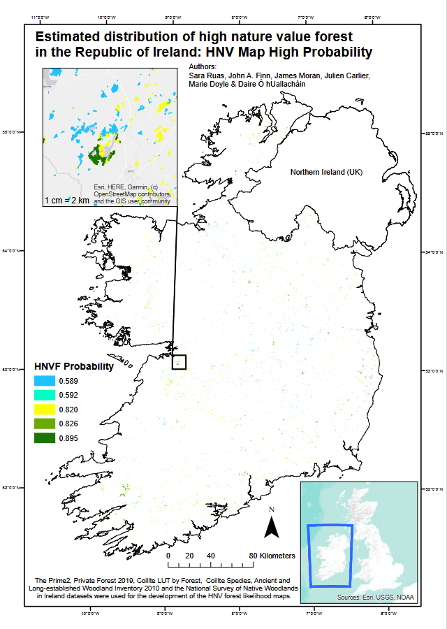 High-res map and shapefile associated with the publication ‘Estimated ...